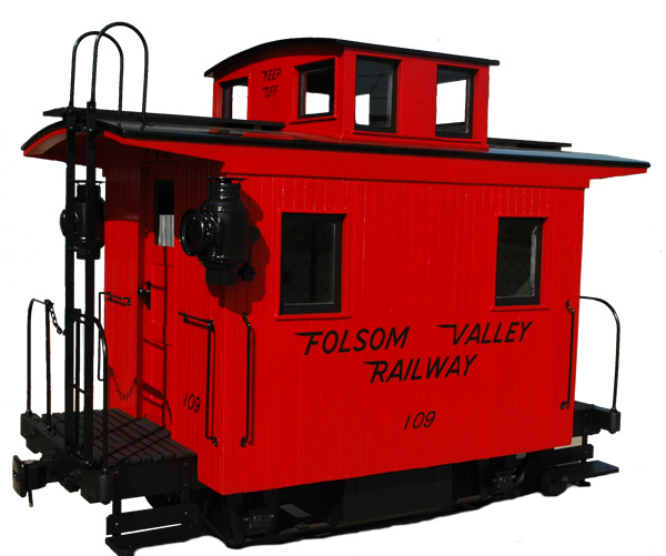 Narrow Gauge Bobber Caboose from RMI Railworks Miniature train and ...
