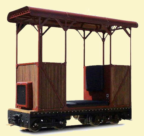 Prospectors Section Car by Roll Models RMI Railworks Miniature train ...