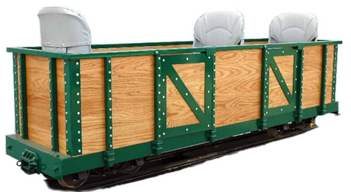 E-Scale Riding Gondola from Roll Models Inc.: Miniature train and ...