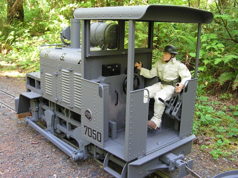 Baldwin 50HP WWI Trench Locomotive, Electric Drive